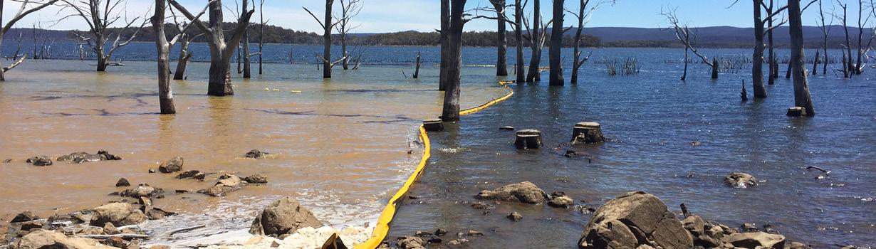 Silt Screen | Silt Curtain | Geofabrics Australasia