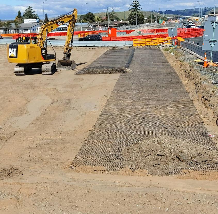Triaxial Geogrids | Geogrids - Geofabrics Australasia