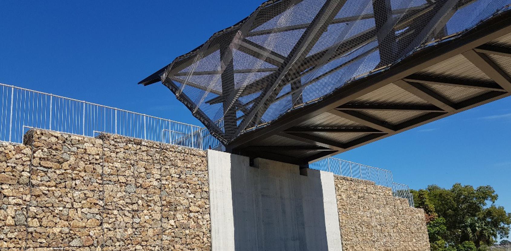 Reinforced Earth Retaining Wall | GABION-FACED WALL ENABLES SAFE ...