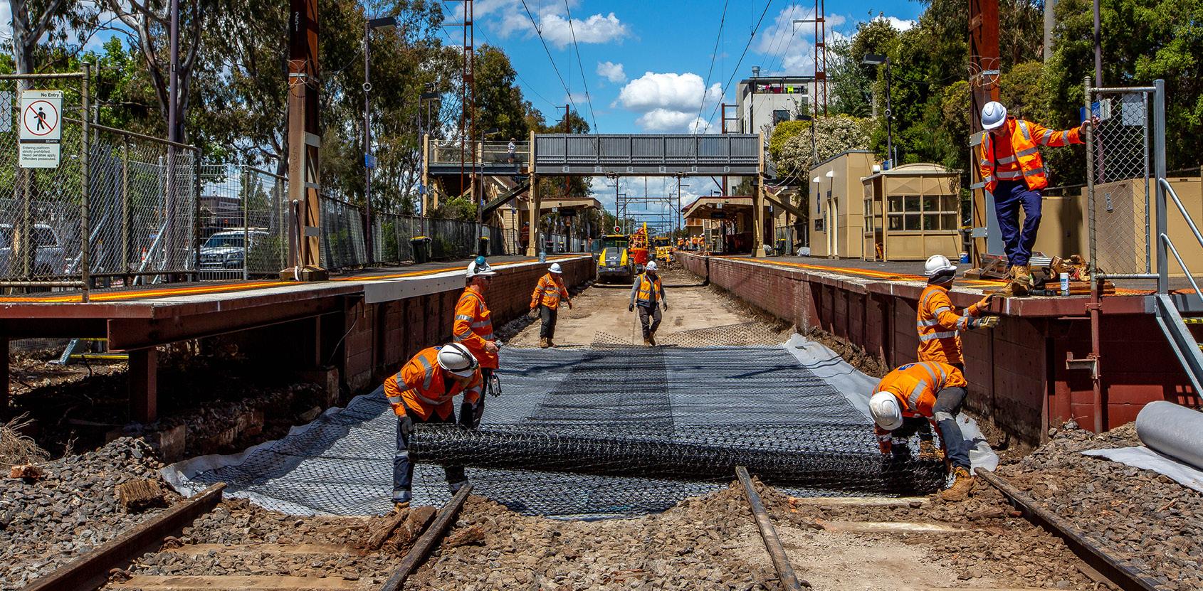 Geosynthetics for Railway Infrastructure | Geofabrics Australasia
