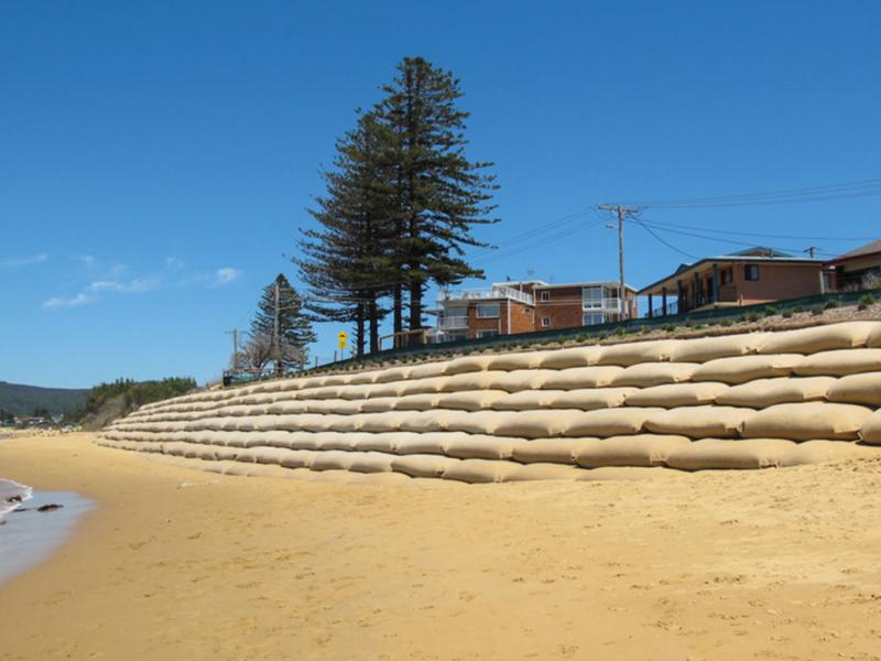 Coastal Protection | ELCOROCK SAND CONTAINERS SAVE THE MAROOCHY FROM ...